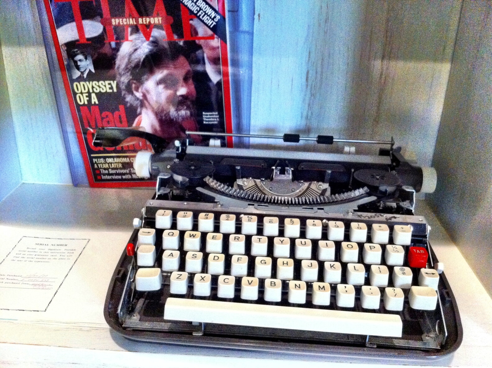 Steve Soboroff's typewriter time machines | LAist