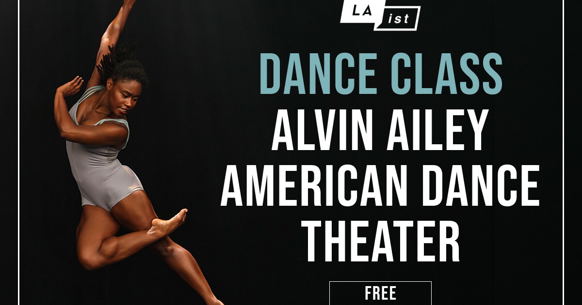 Dance Classes with Alvin Ailey American Dance Theater | LAist