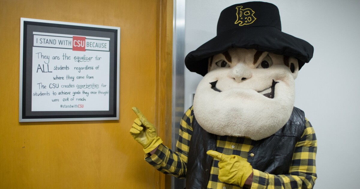 Some want CSULB's Prospector Pete to head for the hills | LAist