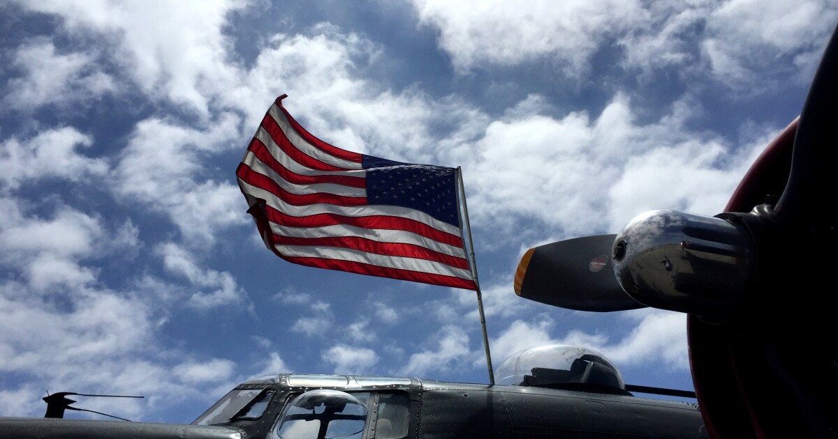Louis Zamperini's son flies in an 'Unbroken' B-24 bomber | LAist