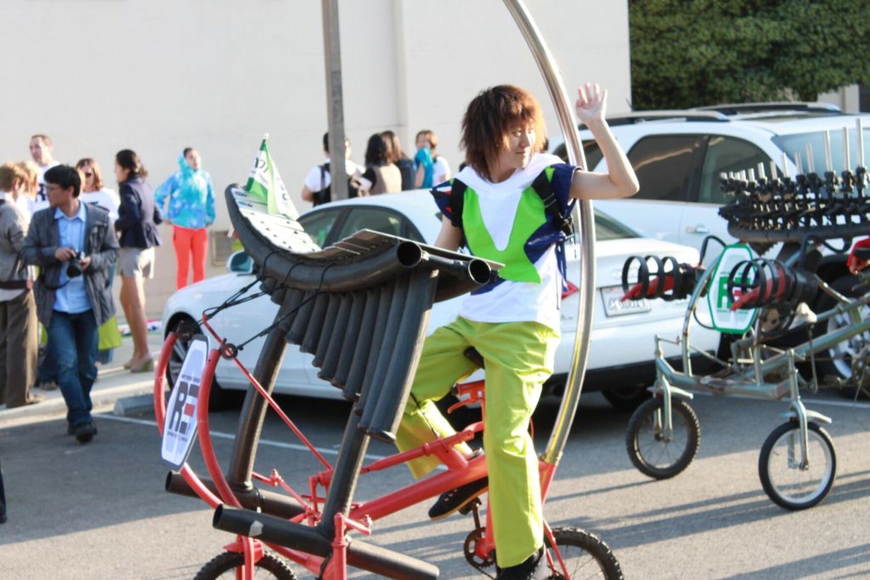 Korean environmental musicians visit Claremont to make music from scrap ...
