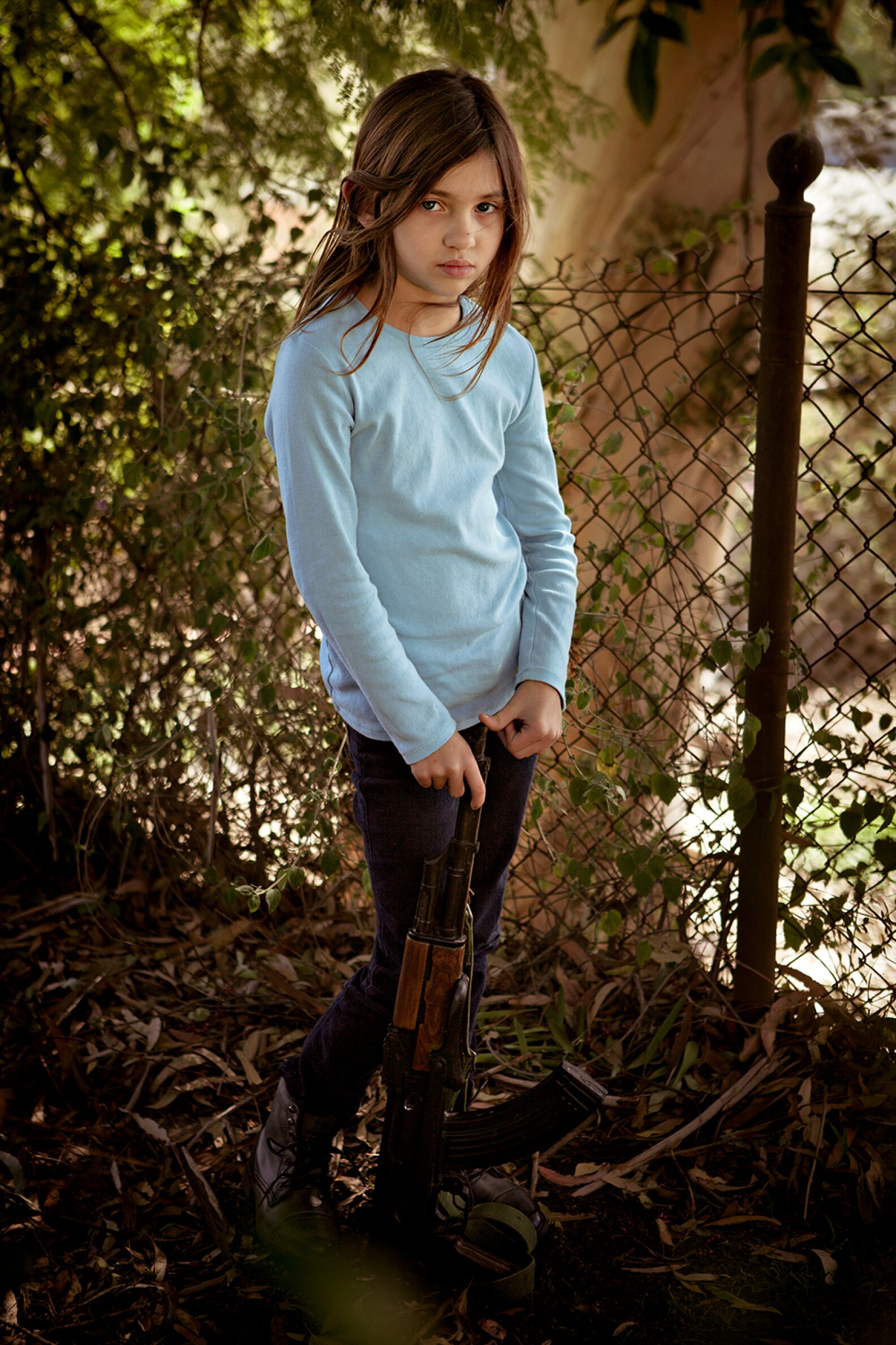 LA exhibit mixes kids and guns as shock advocacy | LAist