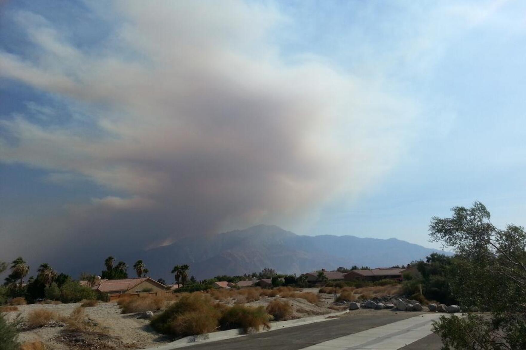 'Mountain Fire' near Idyllwild reaches 1,000 acres; 5 percent contained ...