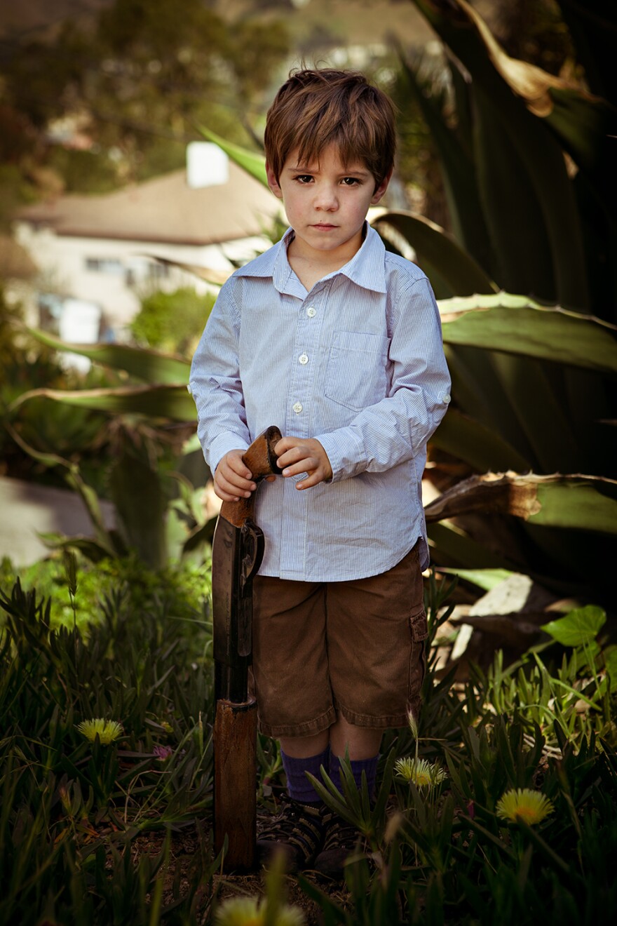 LA exhibit mixes kids and guns as shock advocacy | LAist