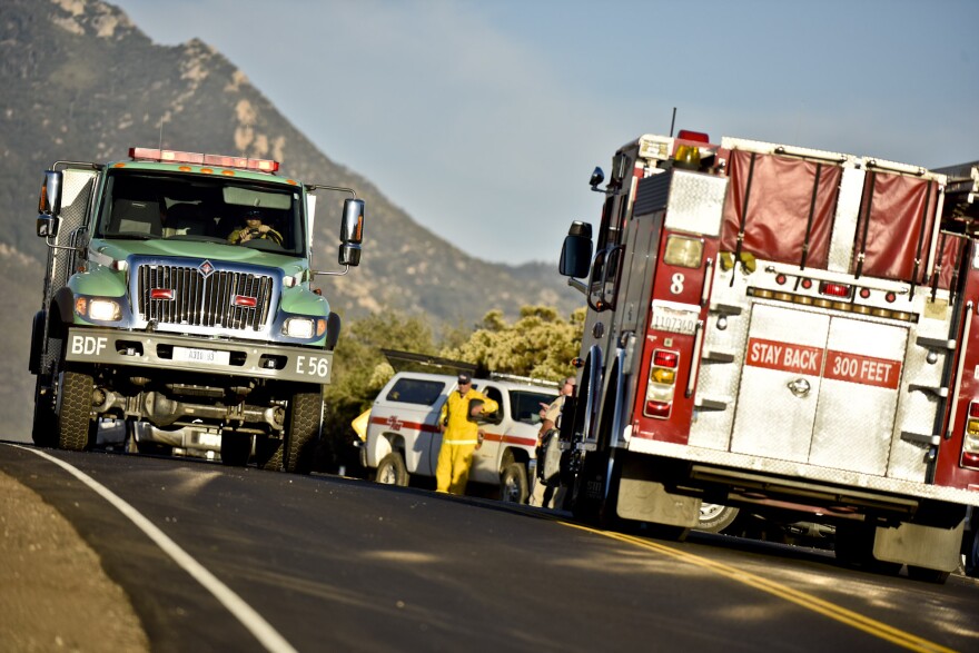 Anza Fire: Highway 74 fully reopened, evacuations lifted | LAist