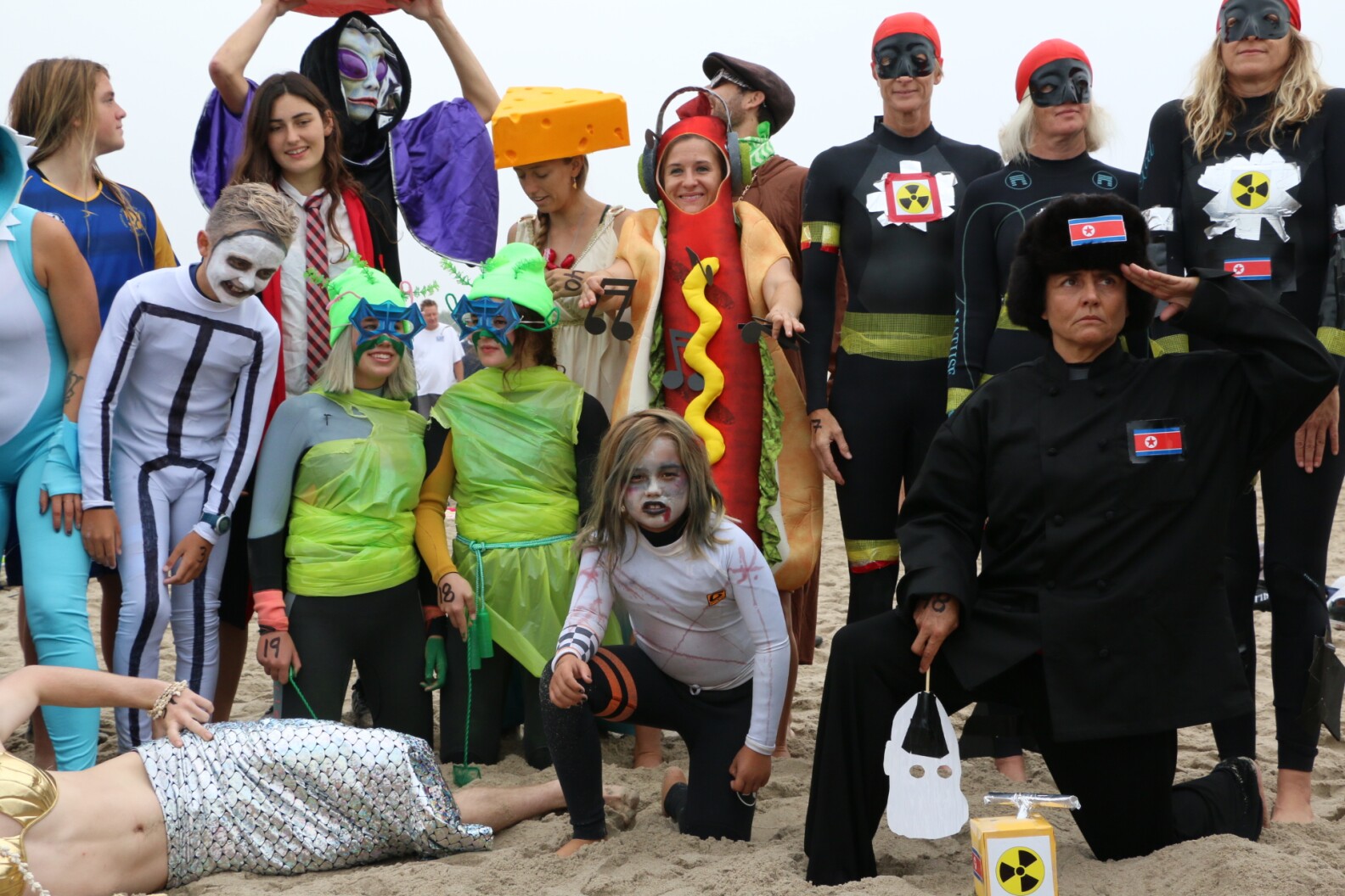 Surf zombies (and other swell costumes) compete for Halloween glory | LAist