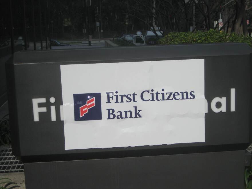First Regional Bank branches re-open under First Citizens ownership | LAist