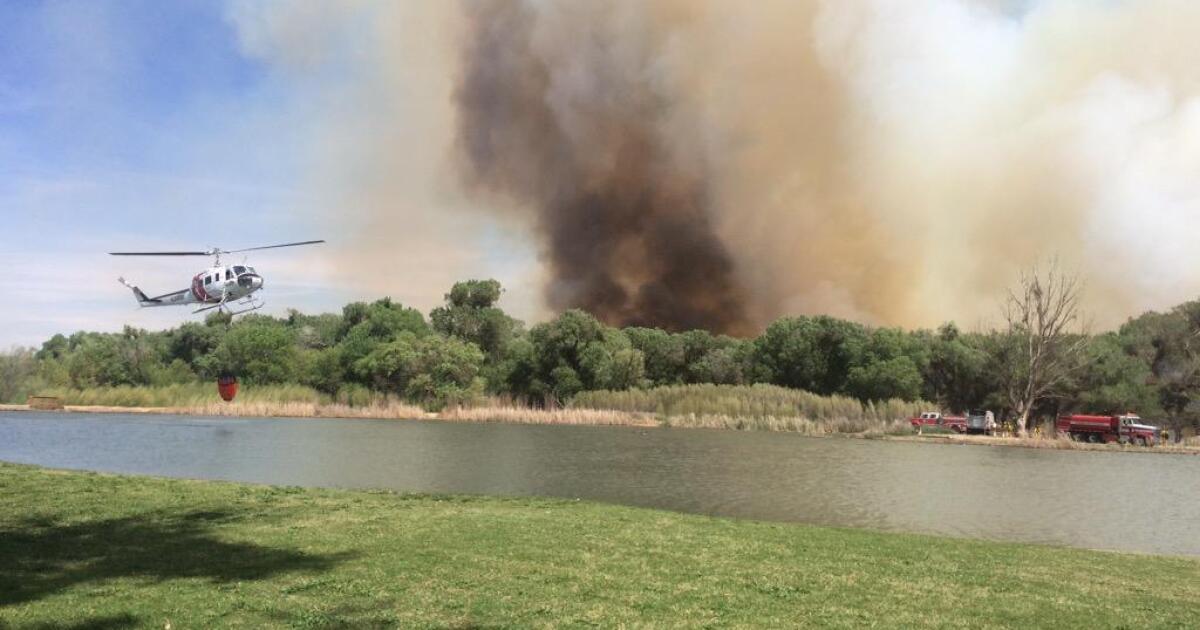 River Bottom Fire: Evacuations lifted; fire grows to 185 acres | LAist