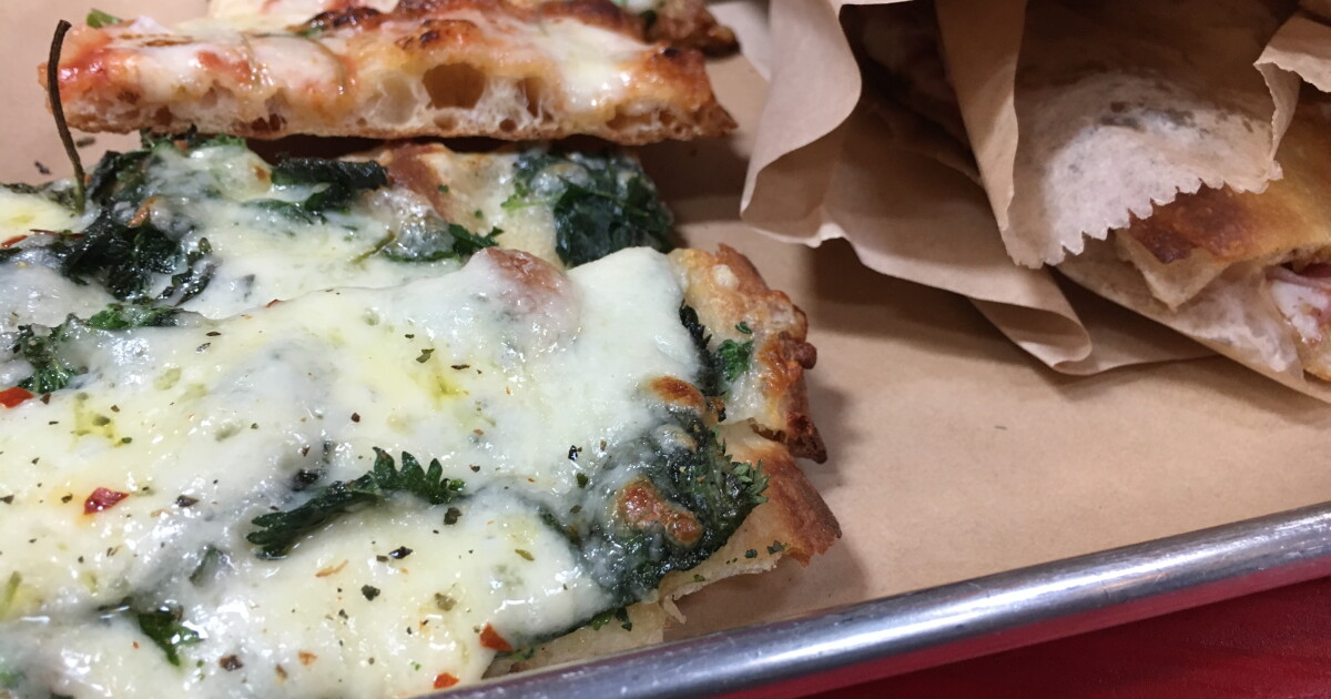 Triple Beam Pizza brings Roman-style pies to Highland Park | LAist