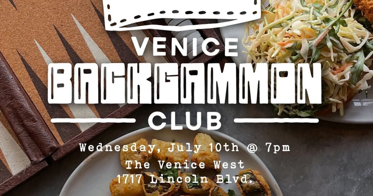 Venice Backgammon Club + Live Jazz | LAist