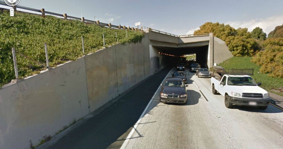 Major 405 freeway connector open again in Orange County | LAist