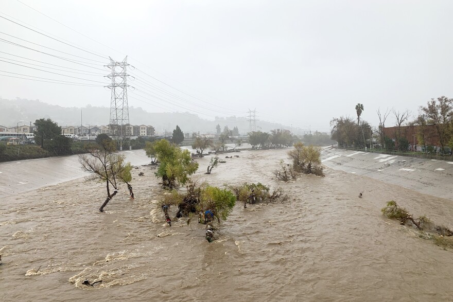 As Statewide Death Toll From Storm Climbs, LA Officials Worry About Riverbeds | LAist