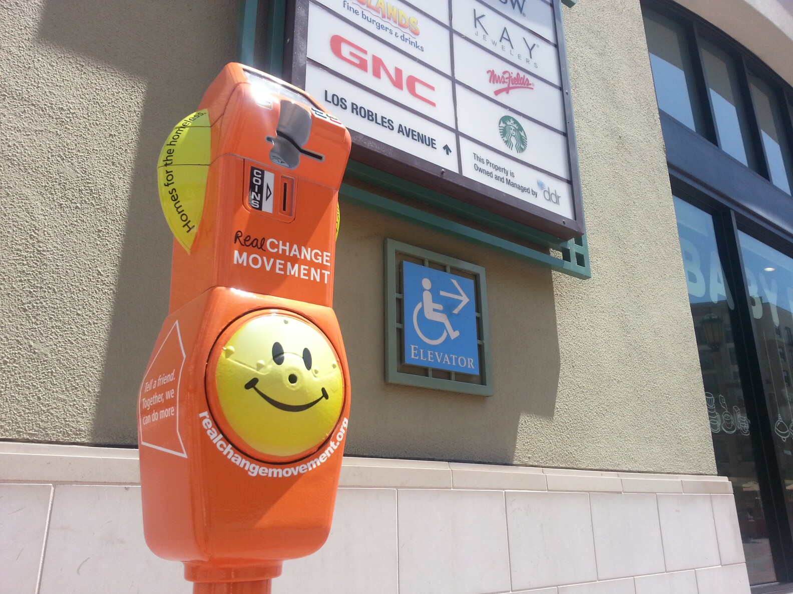 Downtown LA gets new homeless donation meters | LAist