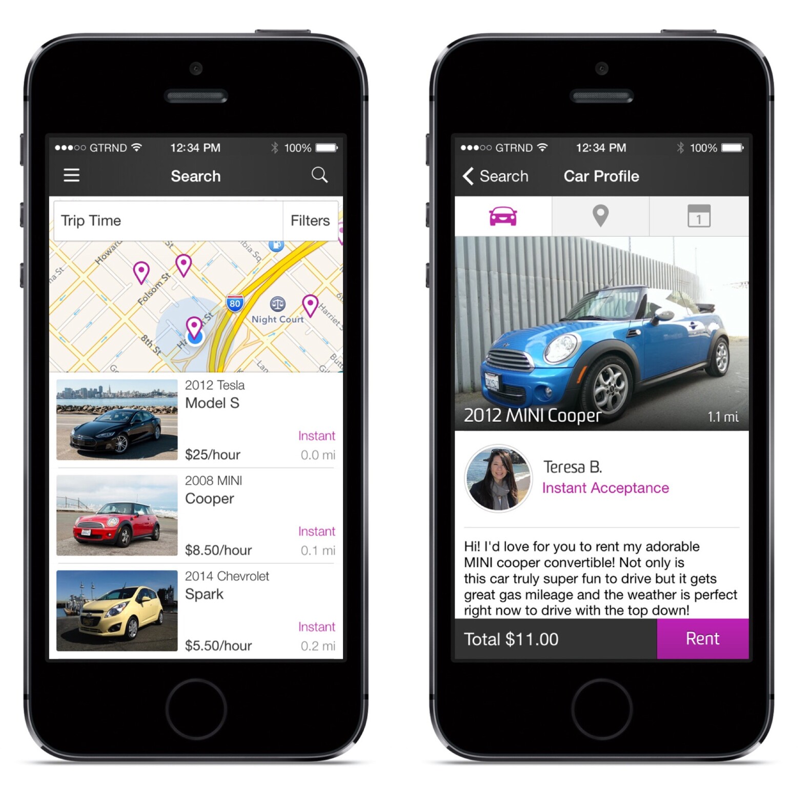 Getaround gets to LA with peer-to-peer car sharing | LAist