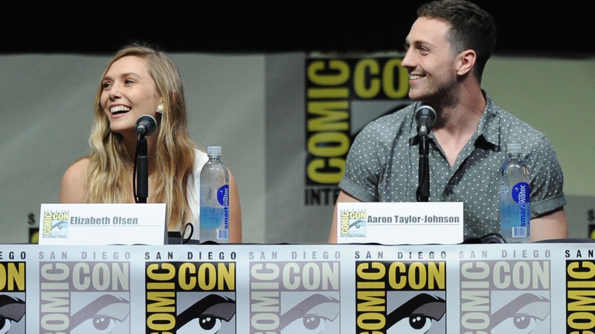 aaron taylor johnson comic con