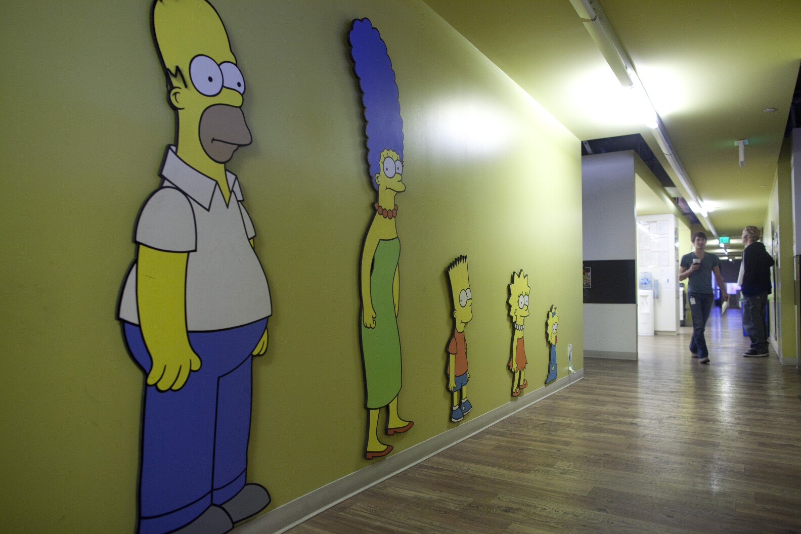 Behind the scenes at 'The Simpsons' animation studio (plus that future ...