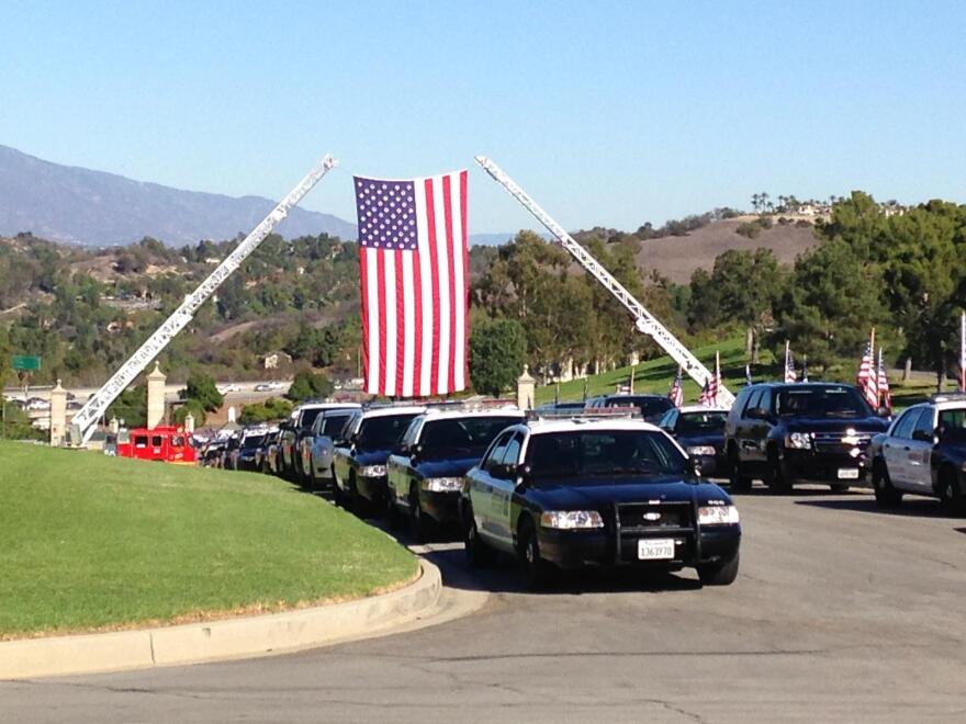 Pomona Swat Officer Honored In Memorial Service Laist