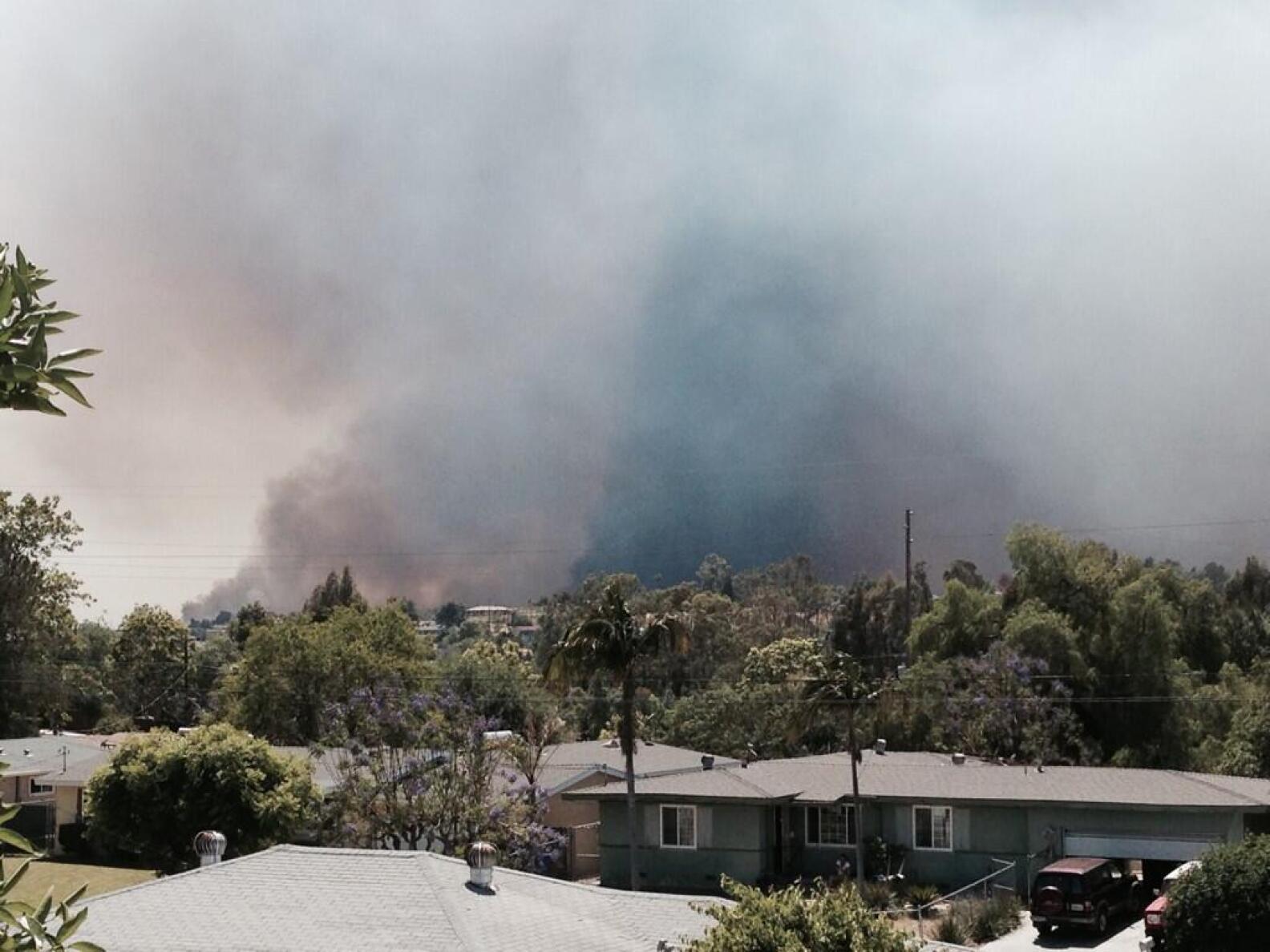 Wildfires in San Diego continue to threaten homes, force evacuations ...