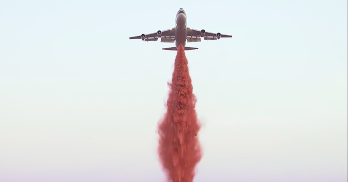A 747 SuperTanker has joined Cal Fire to battle fires | LAist