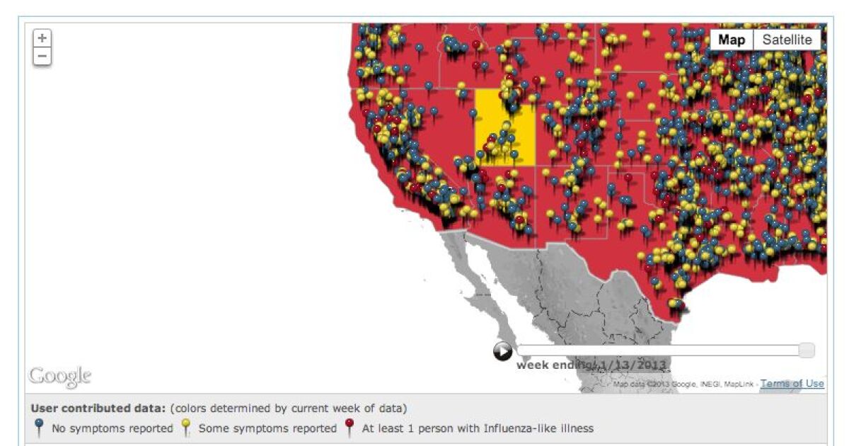 Flu Update: California reports higher than usual influenza visits ...