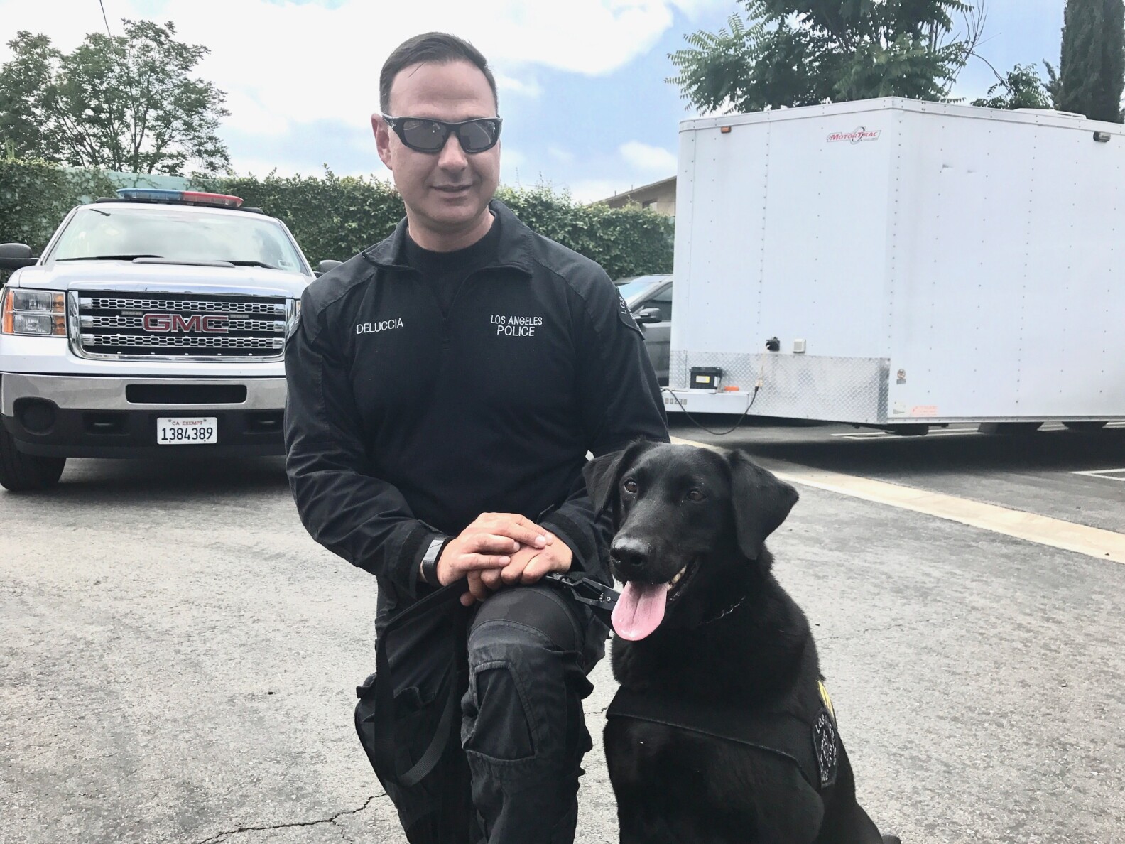 Meet Nellie: LA's vapor-sniffing police dog | LAist