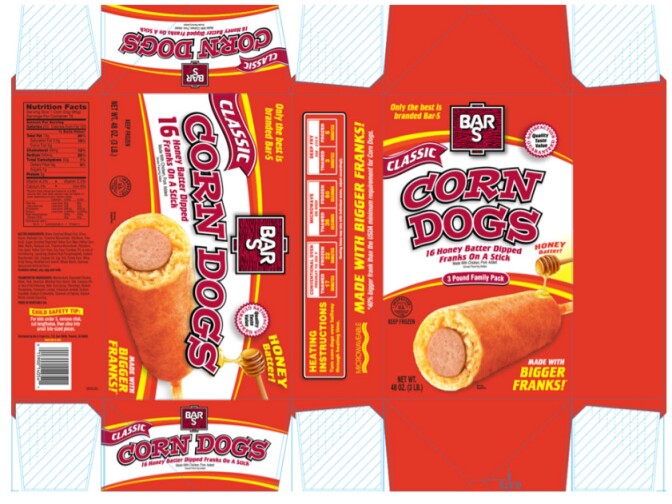 corn dogs recalled
