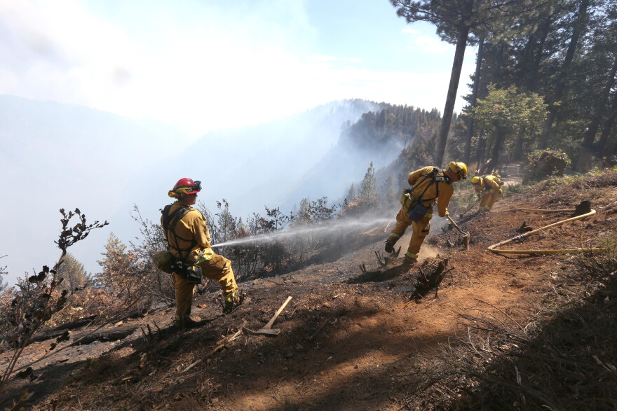 California wildfires: Boles, Courtney, King and Happy Camp Complex ...