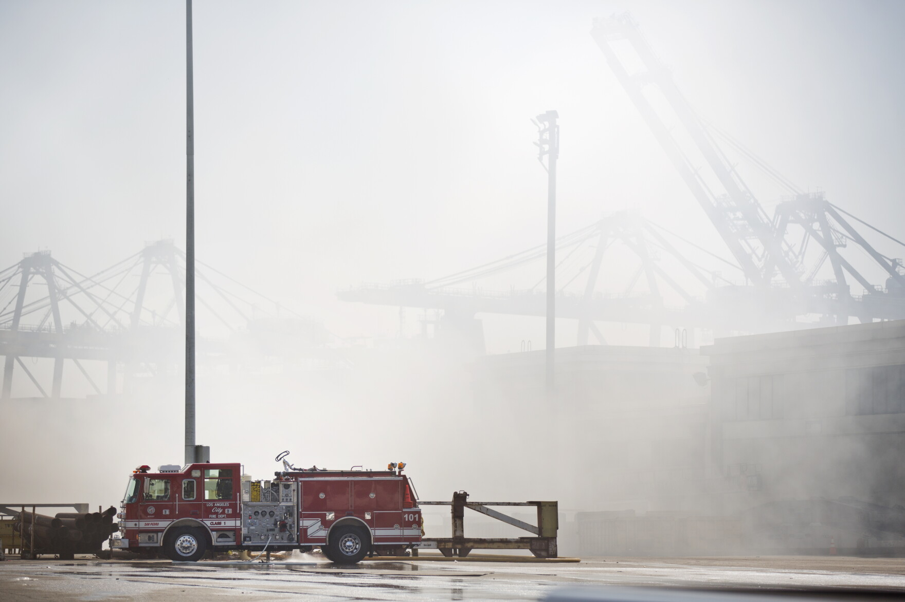 Port of Los Angeles fire: Terminals resume full operations (updated ...