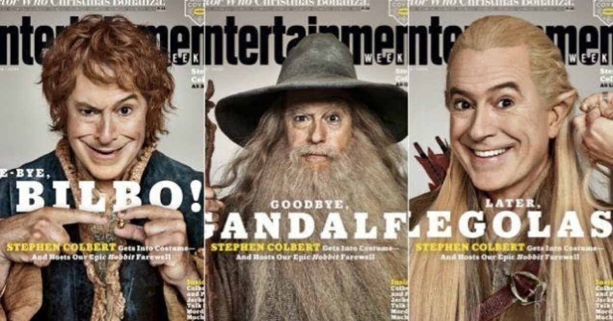 stephen colbert lotr