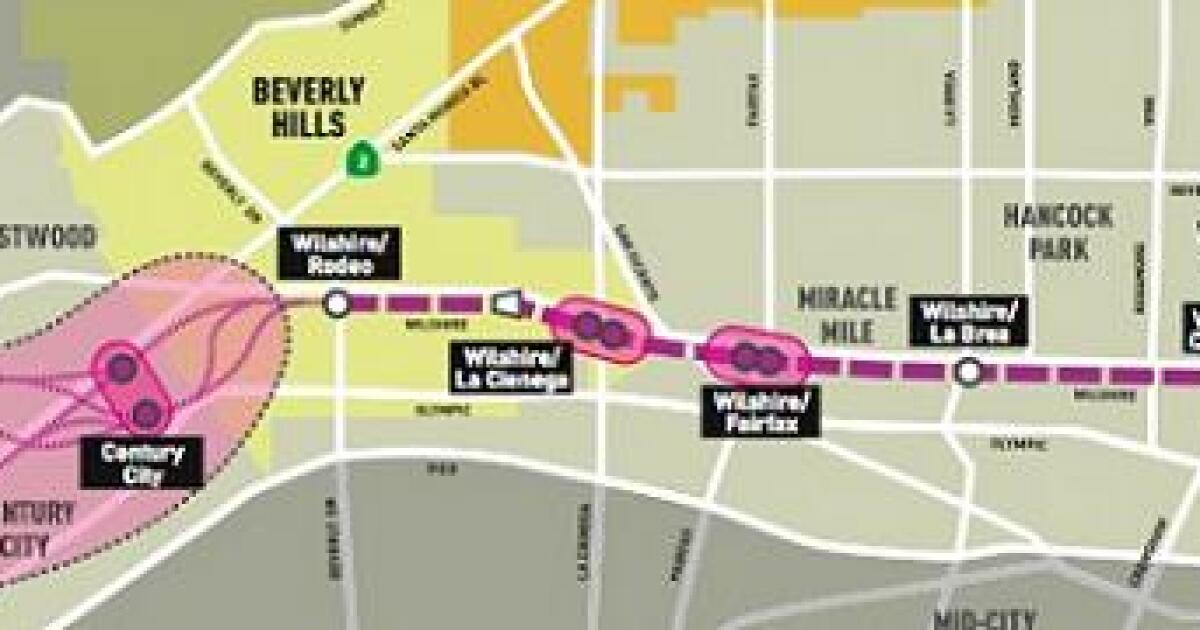 Route for West LA subway, regional connector approved | LAist