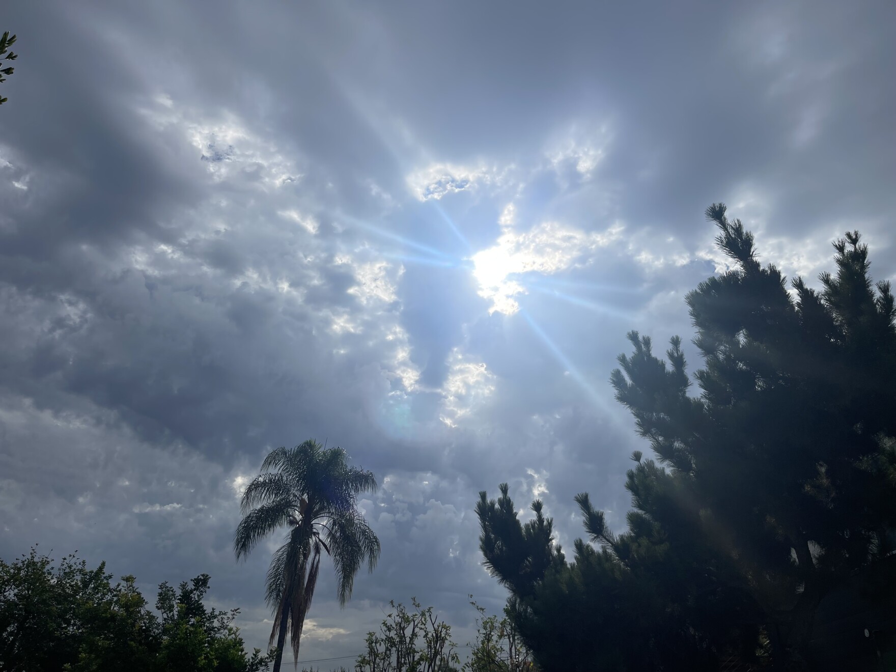 After weeks of warm and muggy weather in SoCal, rain is coming ...